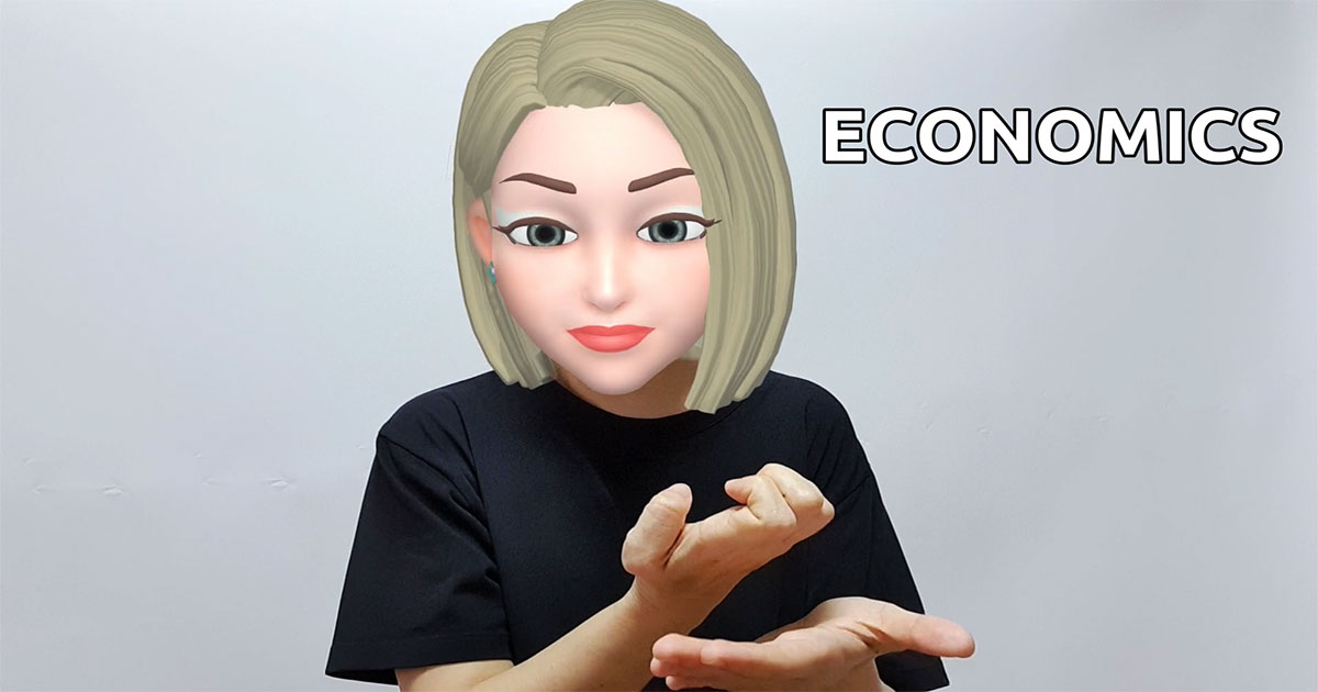 How to say economics in American Sign Language ASL sign?