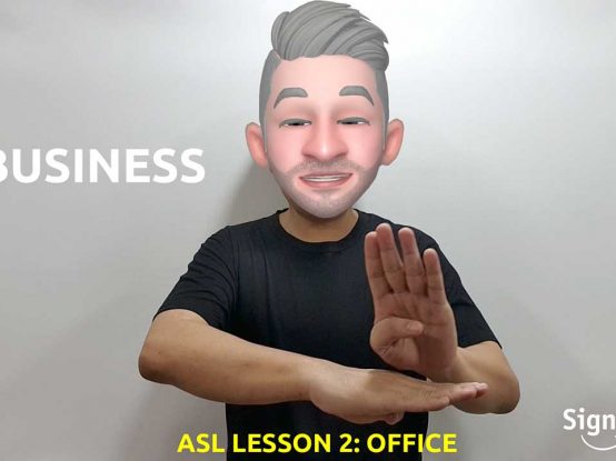 Learn American Sign Language (ASL) Lesson 3: Office