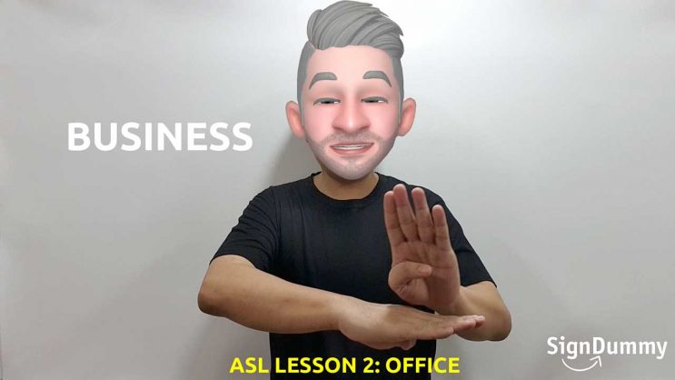 Learn American Sign Language (ASL) Lesson 3: Office