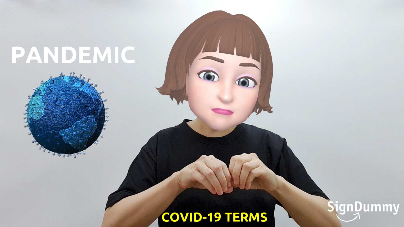 What is the American Sign Language ASL sign for Covid-19?
