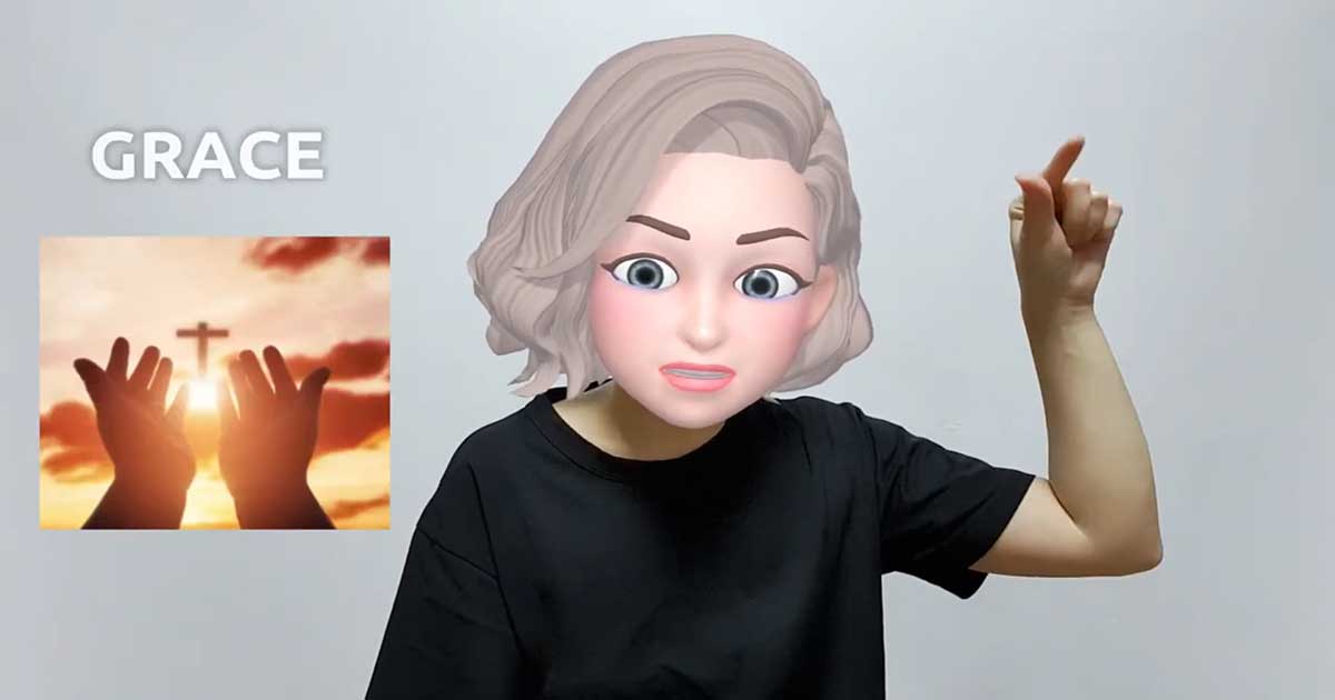 What is the American Sign Language ASL sign for Grace?