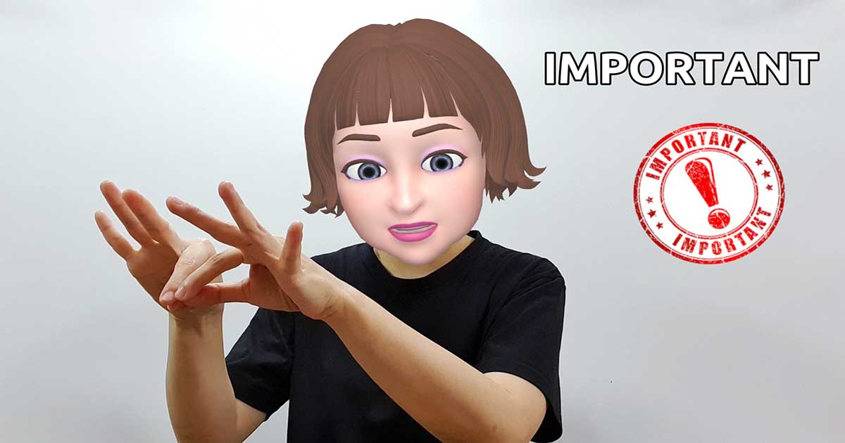 What Is The American Sign Language ASL Sign For Important What Is The American Sign Language ASL Sign For Important