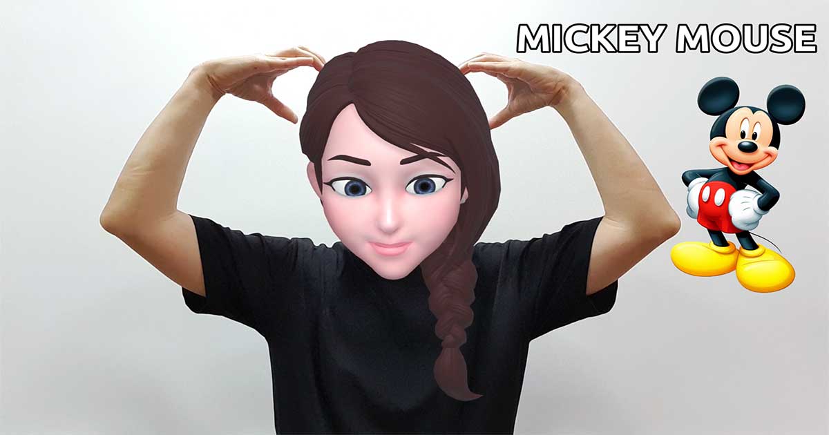 What is the American Sign Language ASL sign for Mickey Mouse?