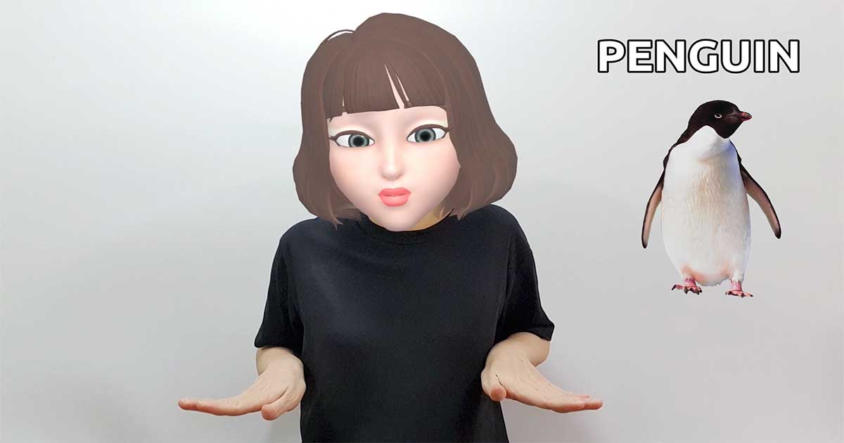 What is the American Sign Language ASL sign for penguin?