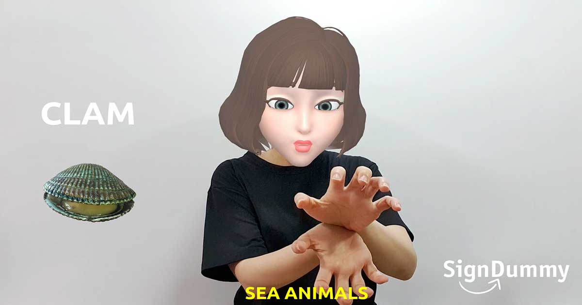 Learn Free Online American Sign Language (ASL) Lesson: Sea Animals