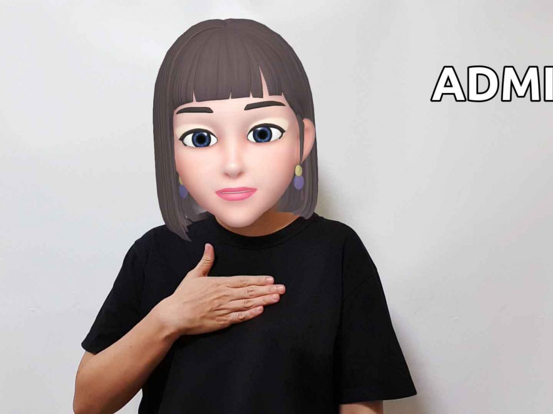 How to sign admit in American Sign Language (ASL)?