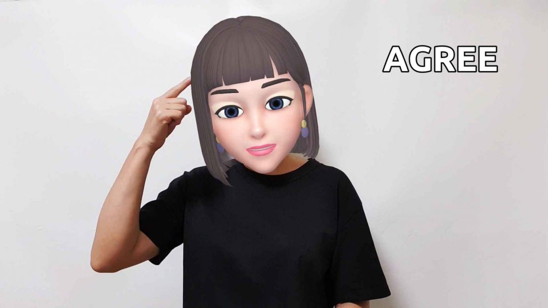 How to say accept and refuse in American Sign Language ASL sign?