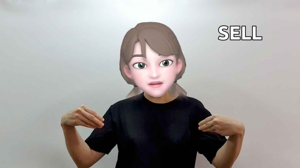 How to sign sell in American Sign Language (ASL)?