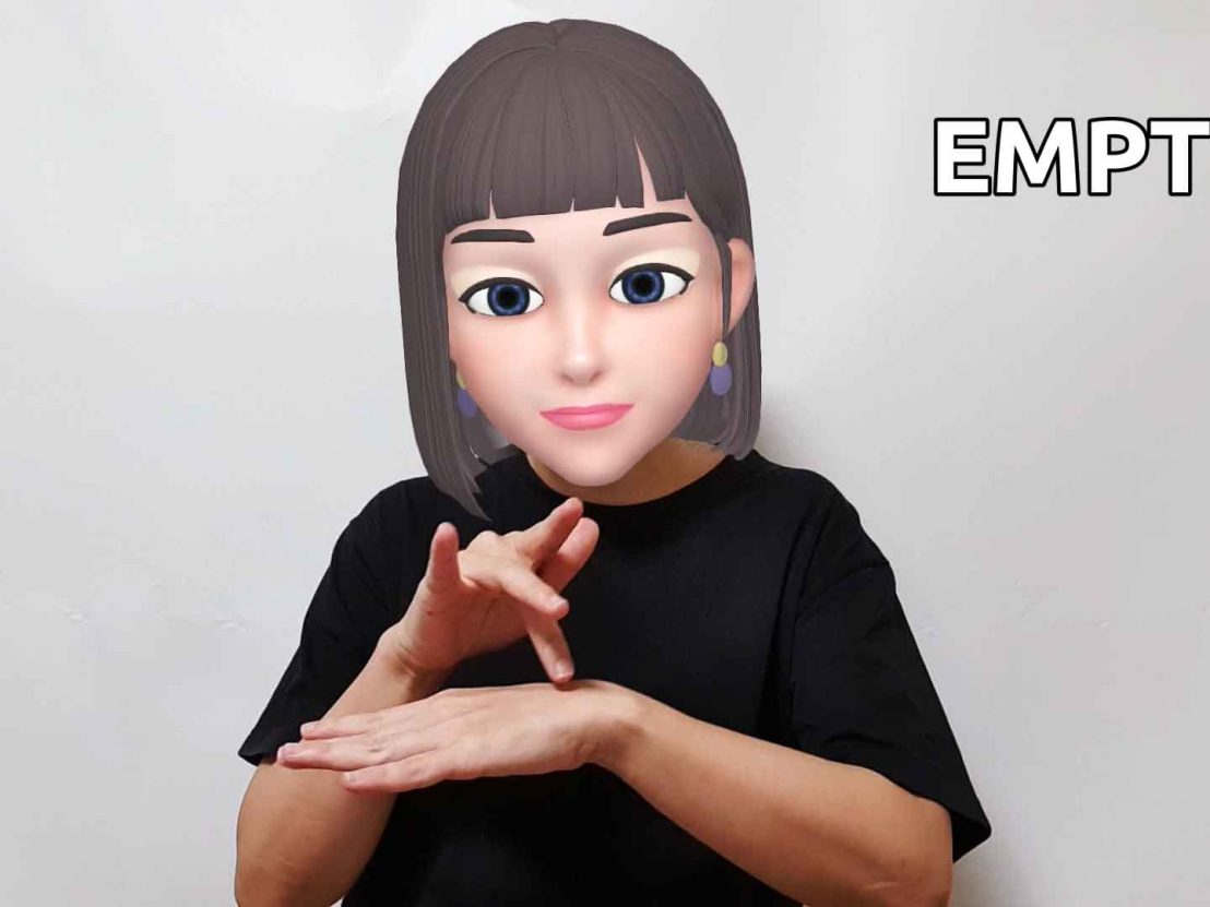 How to say and practice full in Baby Sign Language?