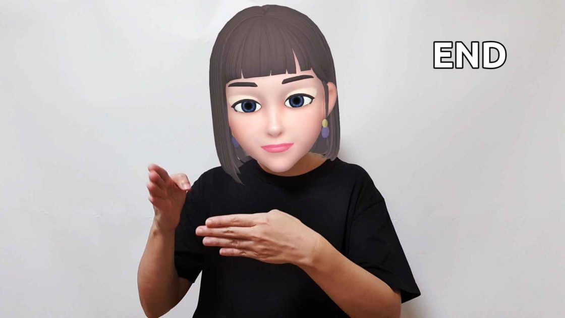 How to say begin and end in American Sign Language ASL sign?