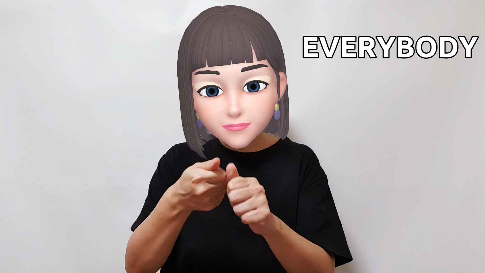 How to say everybody and nobody in American Sign Language ASL sign?