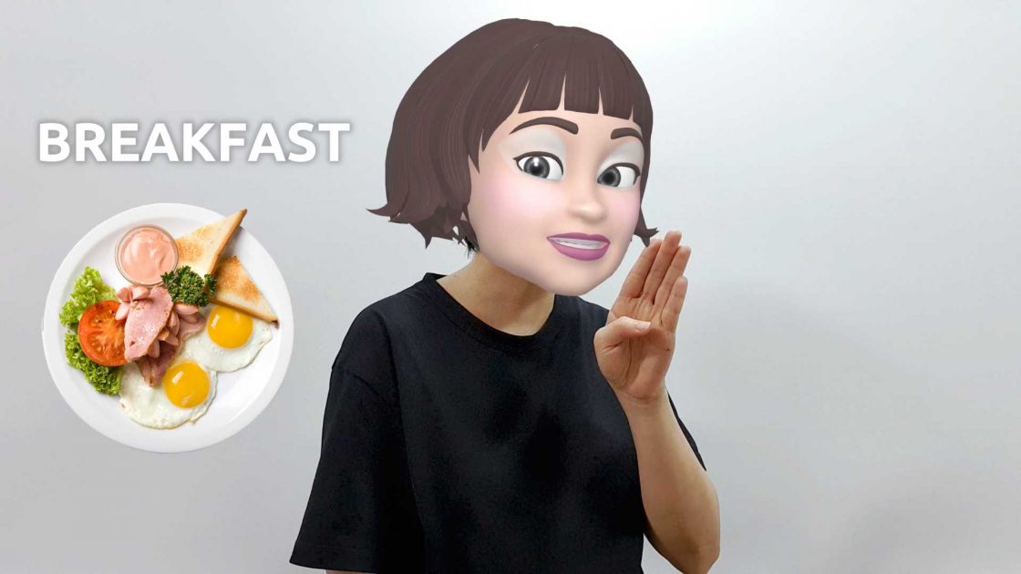 What is the American Sign Language ASL sign for lunch?