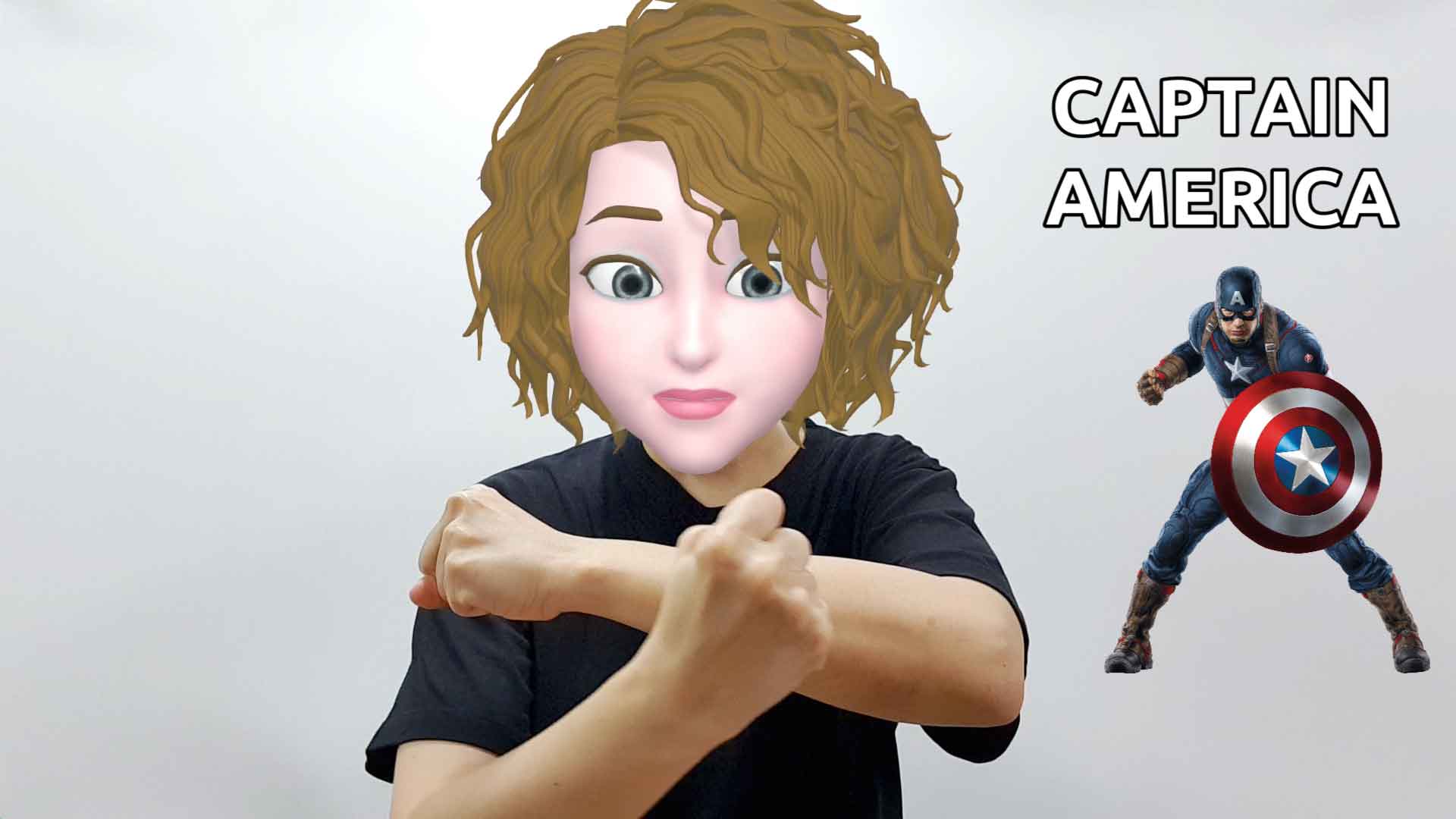 What is the American Sign Language ASL sign for Captain America?