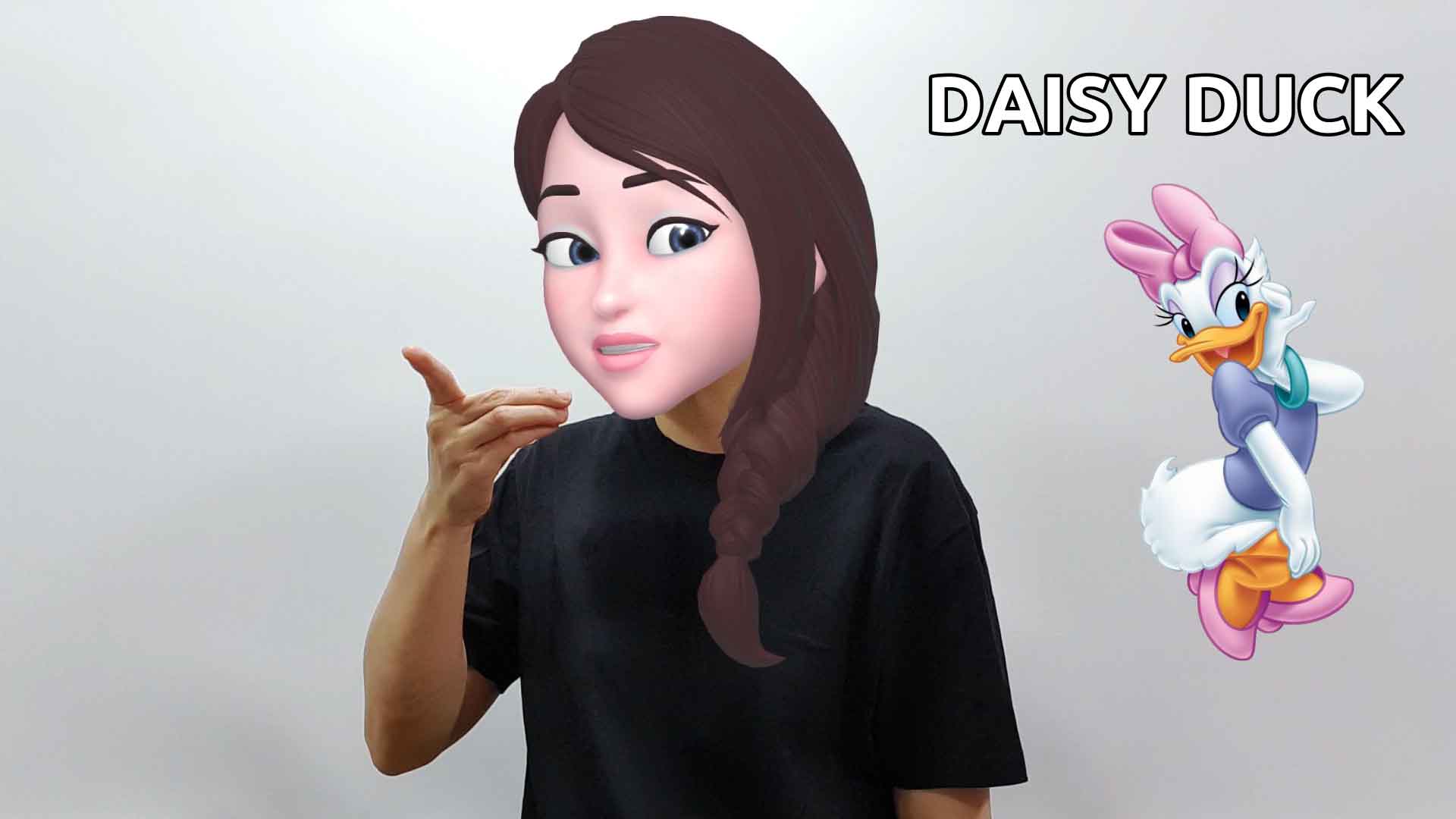 What is the American Sign Language ASL sign for Daisy Duck?