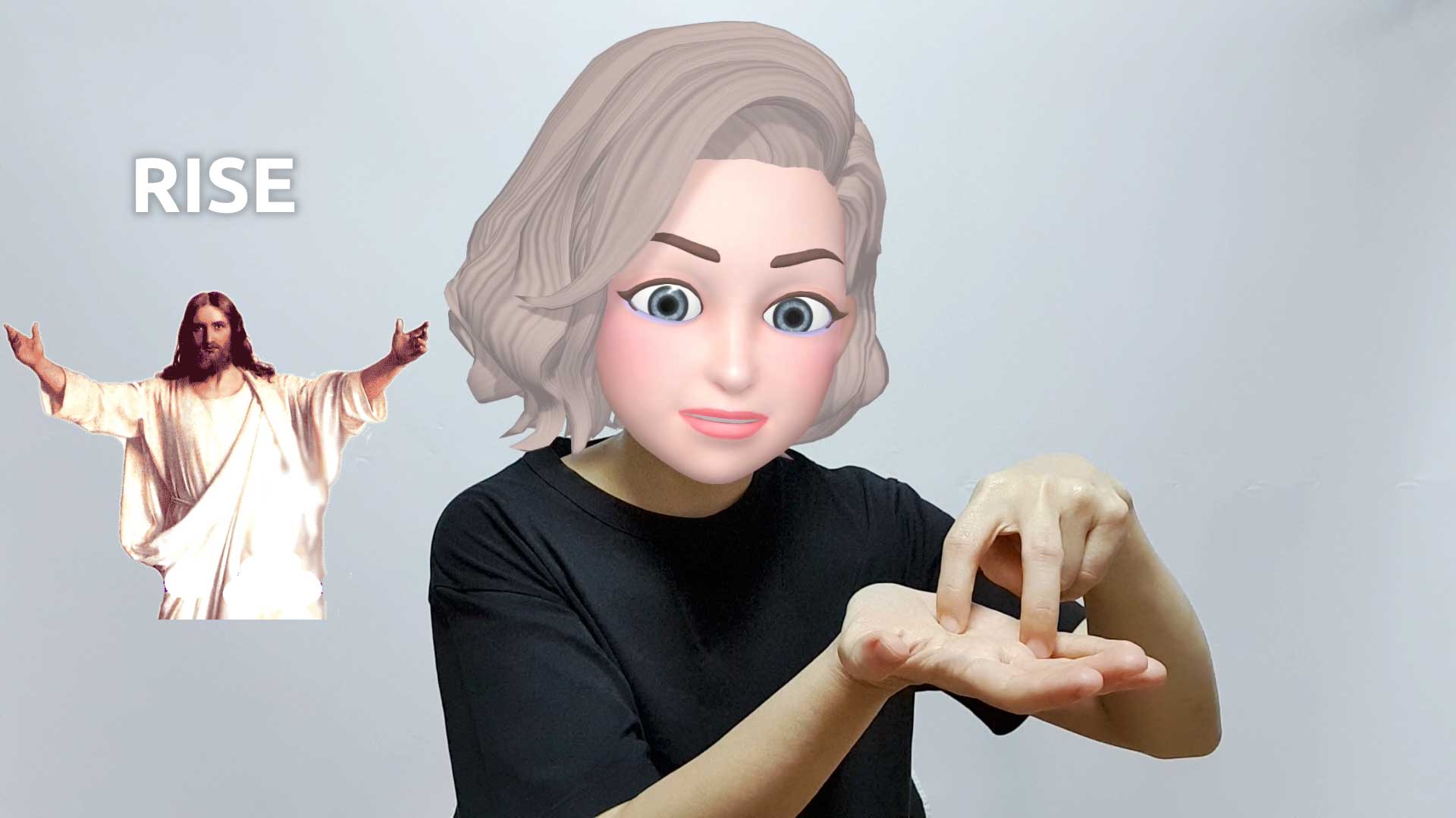 What is the American Sign Language ASL sign for Rise?