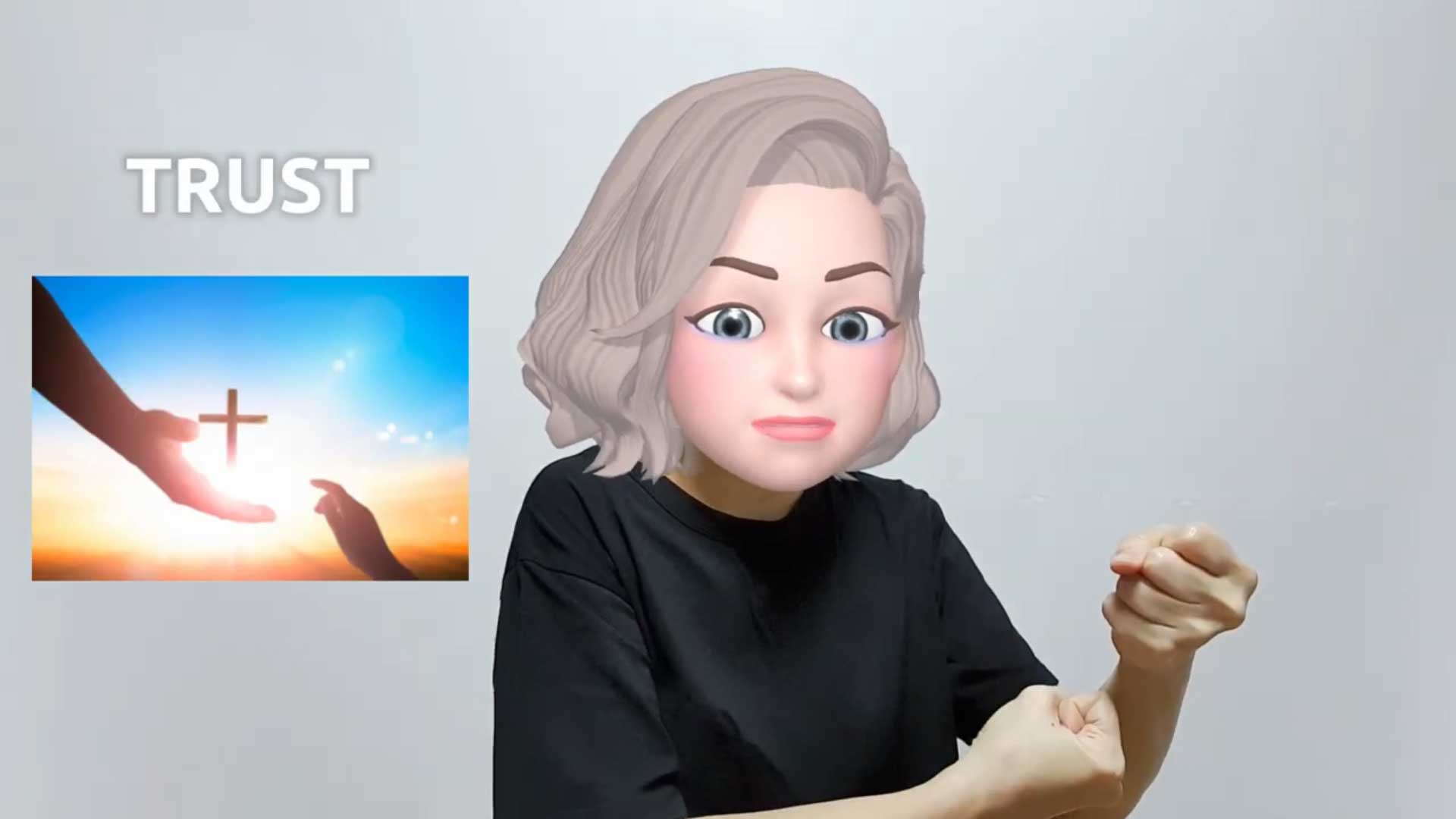 What is the American Sign Language ASL sign for Trust?