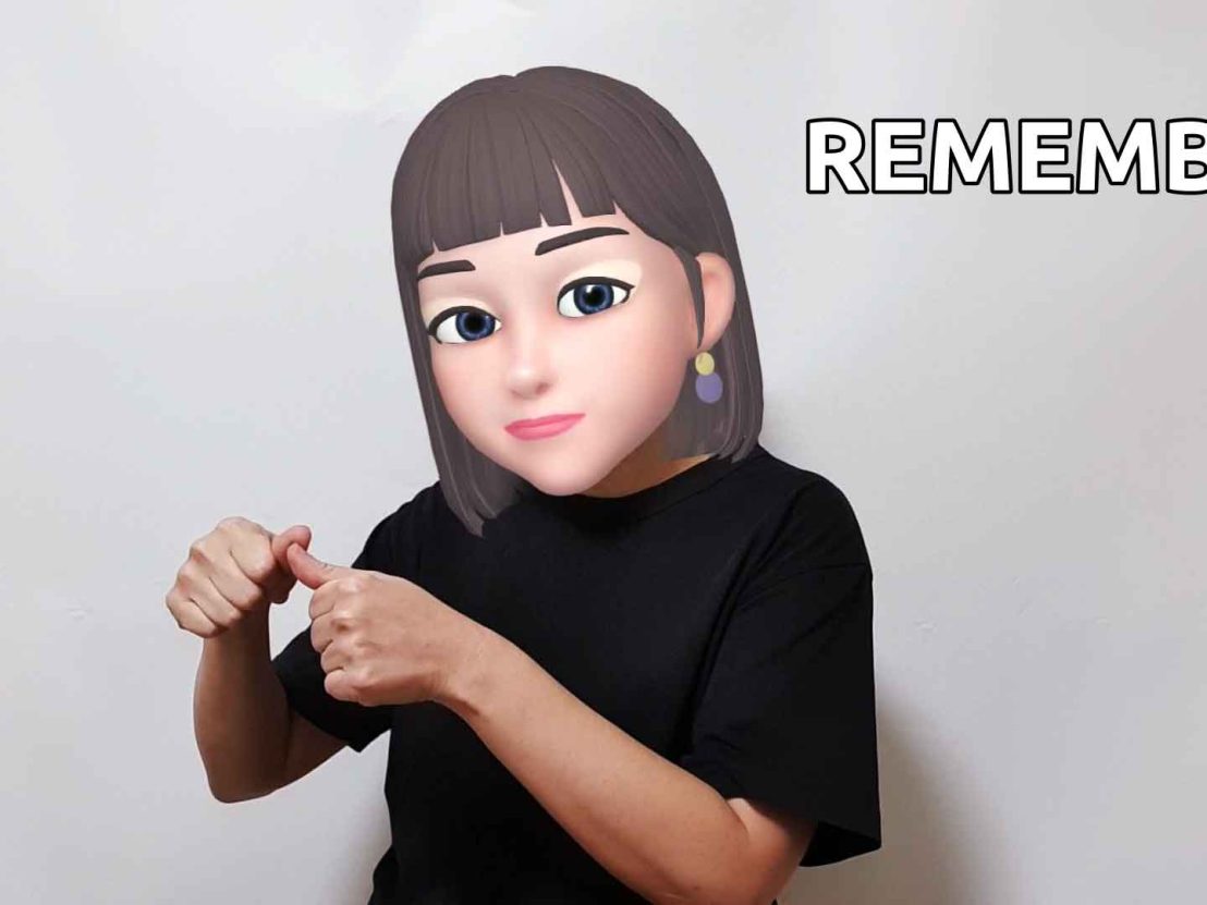 How to sign remember in American Sign Language (ASL)?