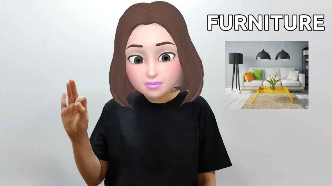 Learn Free American Sign Language (ASL) Lesson: Furniture
