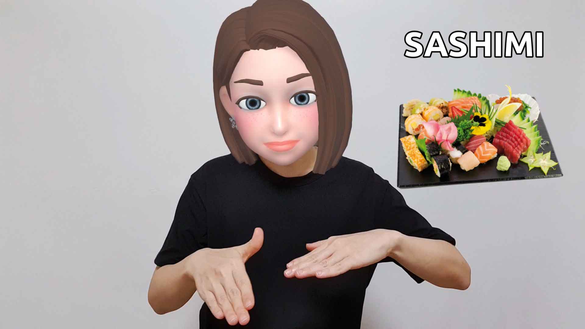 How To Say And Practice Sashimi In American Sign Language 