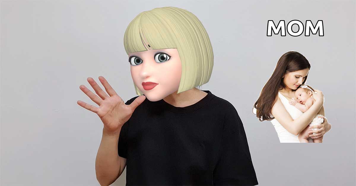 How to say and practice Mom in Baby Sign Language?