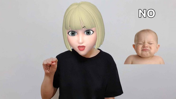 How to say and practice poo in Baby Sign Language?